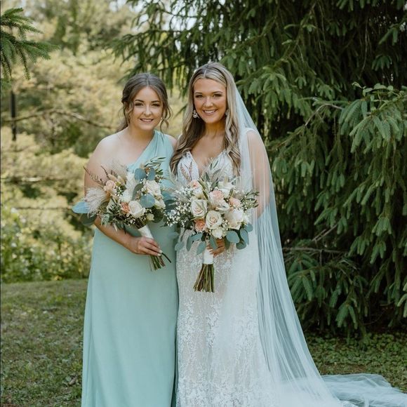 Birdy Grey | Dresses | Birdy Grey Sage Green Bridesmaid Dress One ...